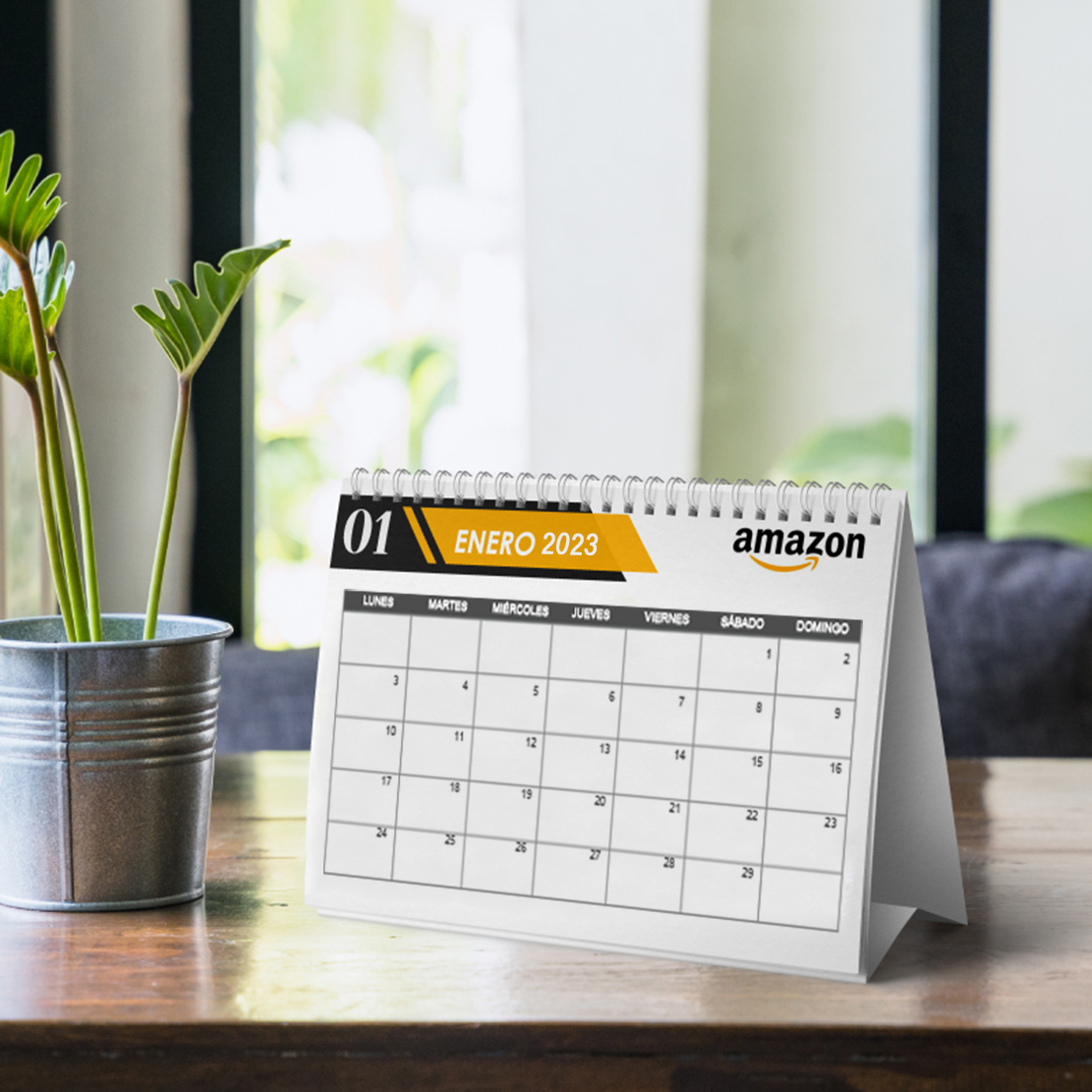 Calendario de Escritorio 8.5x5.5" - Diseñarte