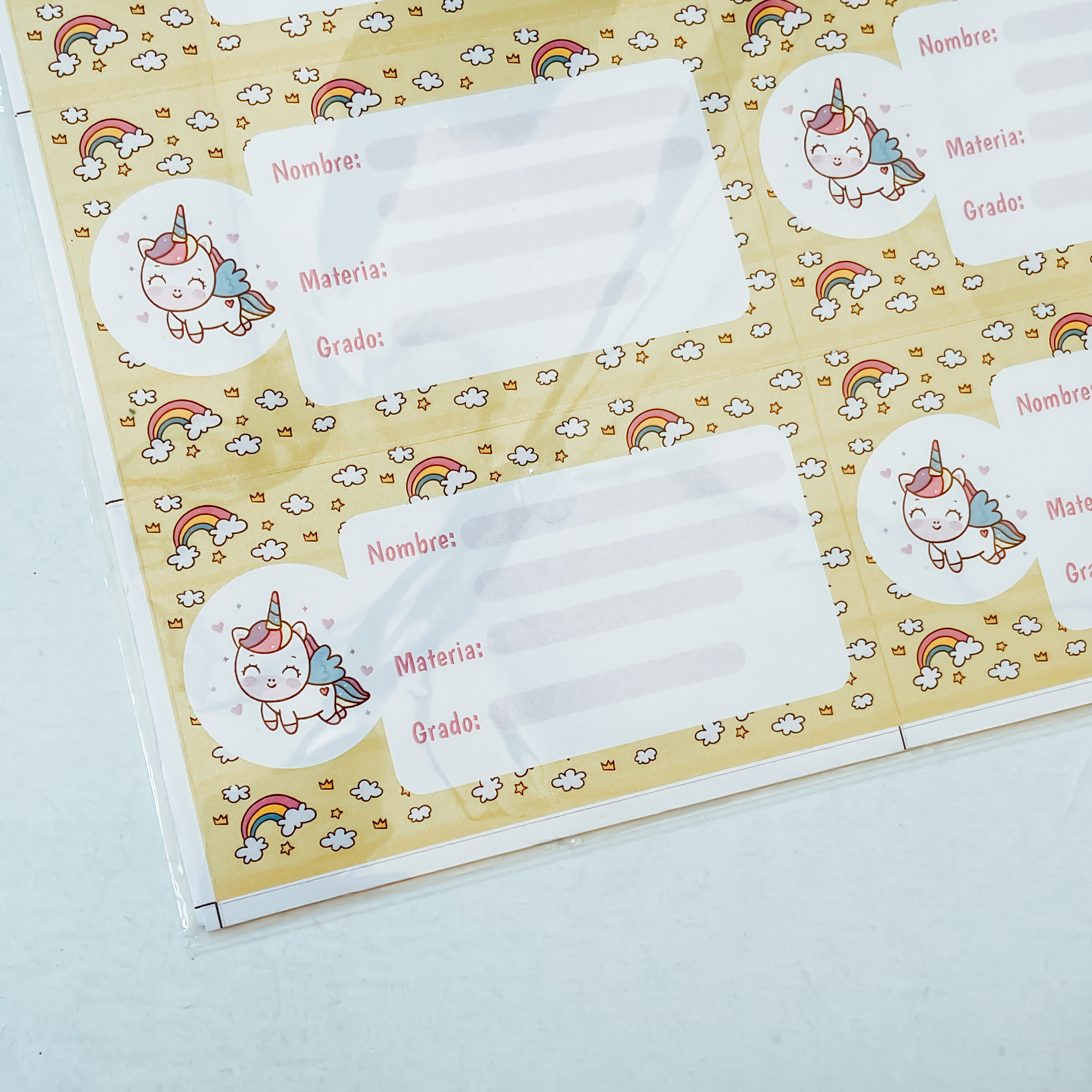 Viñetas para rotular cuadernos - Diseñarte