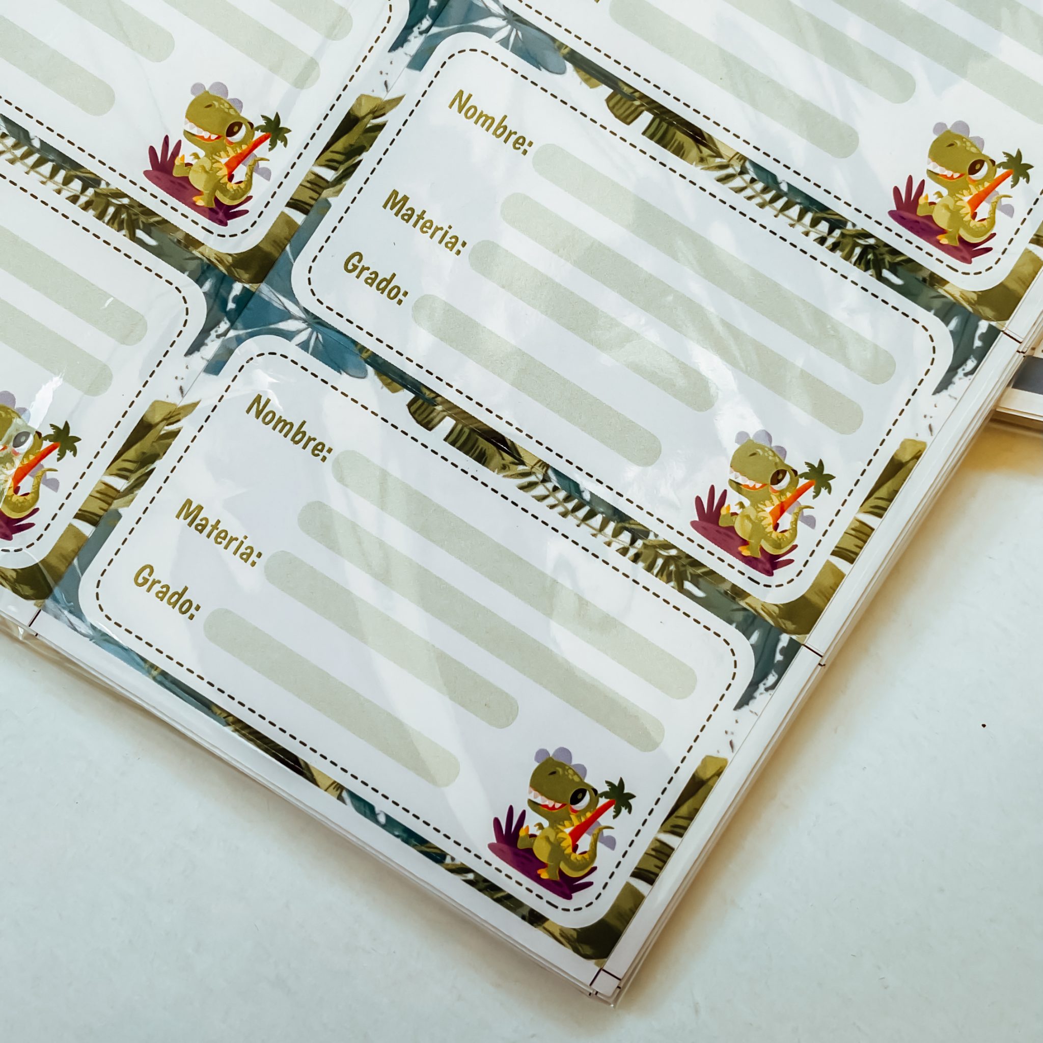 Viñetas para rotular cuadernos - Diseñarte