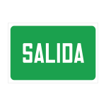 Rótulo Entrada / Salida 30x20cm - Diseñarte